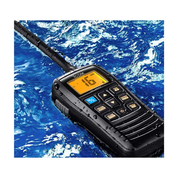 Icom IC-M37E VHF Marine Handheld – Mobile Systems – MobileSystems
