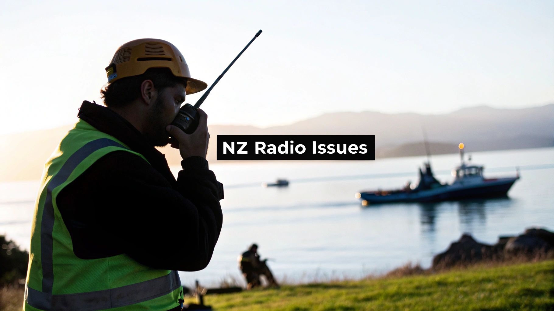 What are the most common complaints about two-way radios in New Zealan